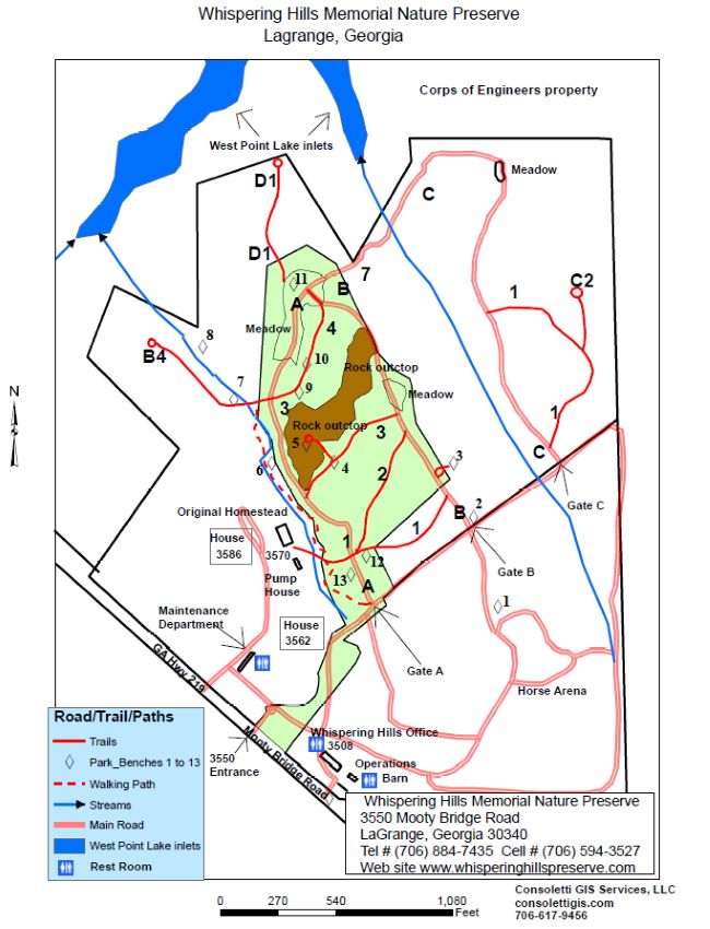 Preserve Maps - Whispering Hills