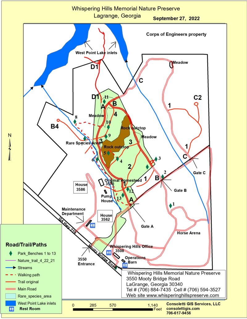 Preserve Maps - Whispering Hills