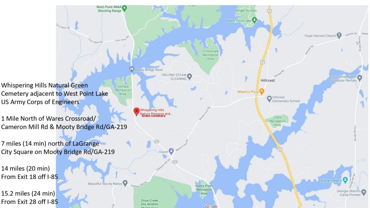 Preserve Maps - Whispering Hills